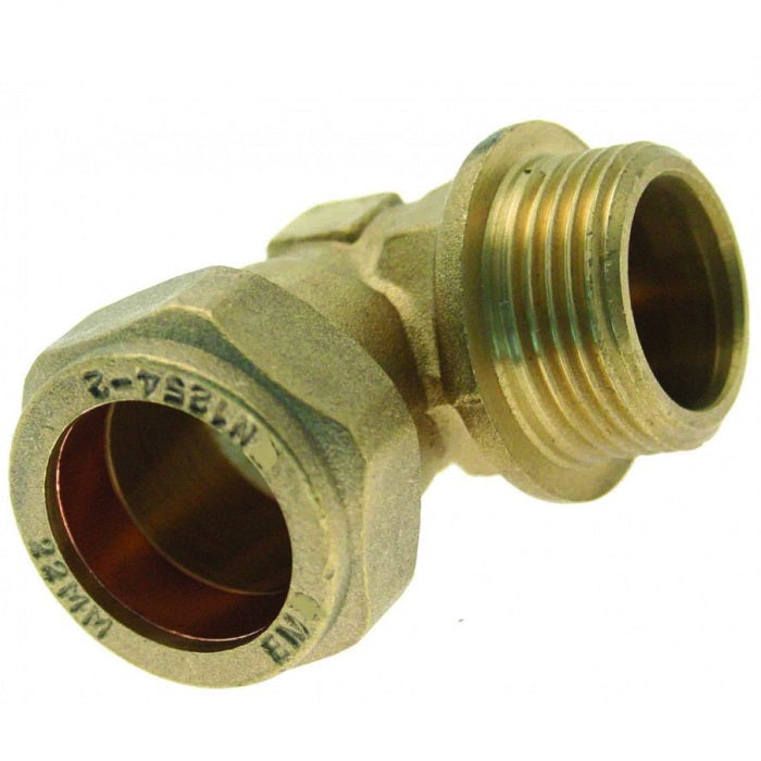 Embrass Peerless Compact Compression Elbow Male 28mm x 1" — APM Plumbing & Electrical