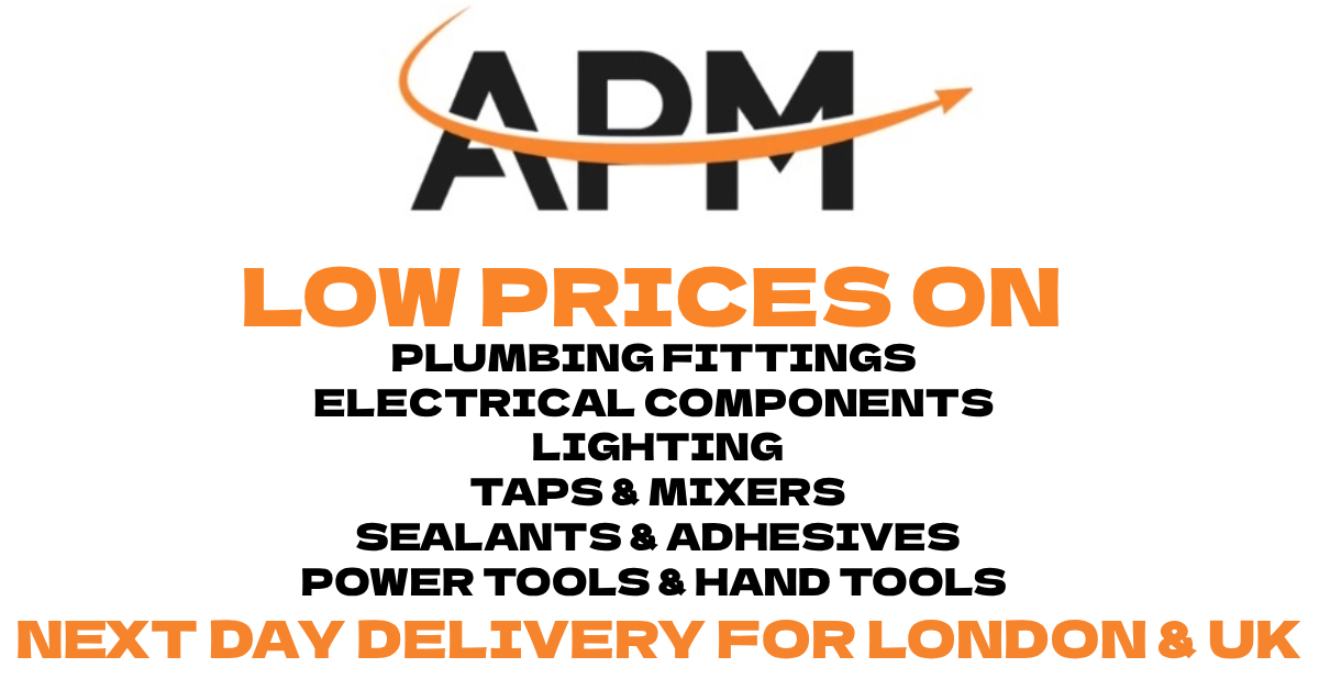 Best Prices on Plumbing & Electrical Fittings in UK & London — APM ...